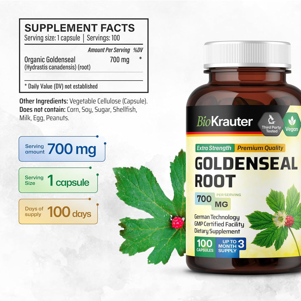 BIO KRAUTER Goldenseal for wellness