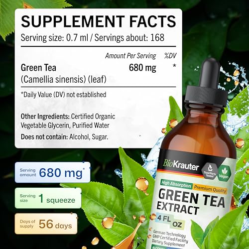 BIO KRAUTER green tea extract features