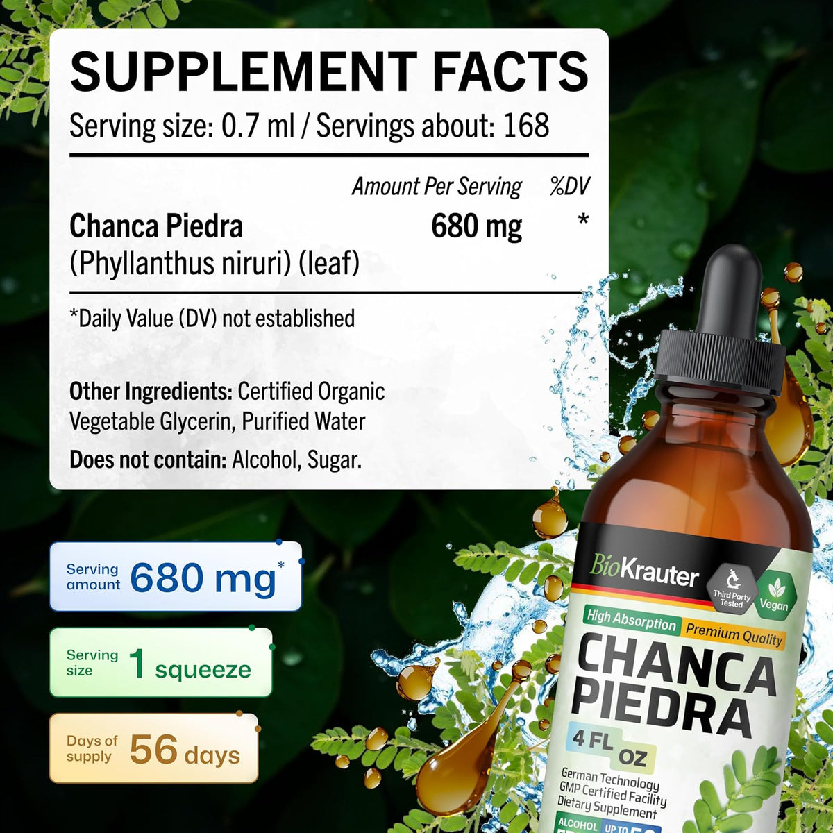 BIO KRAUTER herbal cleanse solution