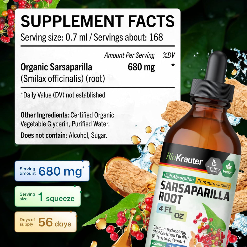 BIO KRAUTER herbal Sarsaparilla extract