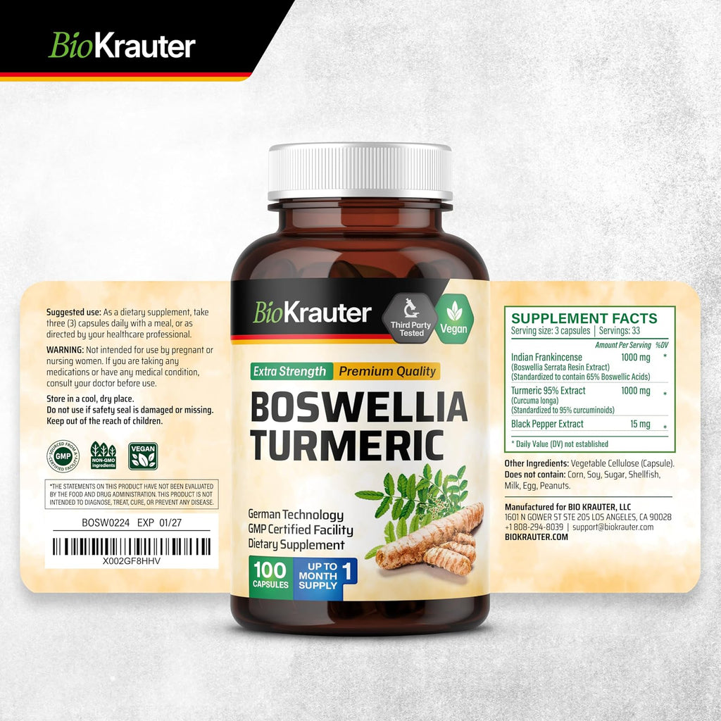 BIO KRAUTER herbal wellness capsules