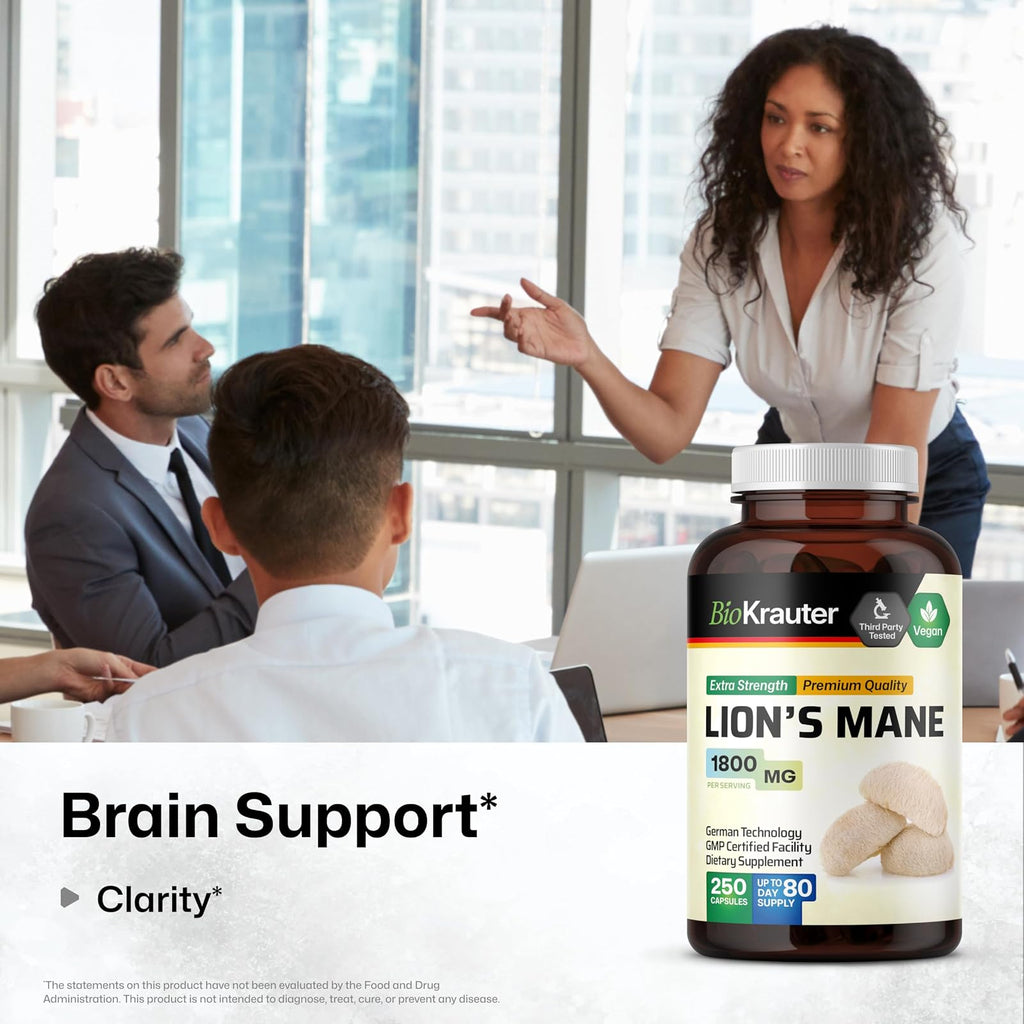 BIO KRAUTER lion's mane health benefits