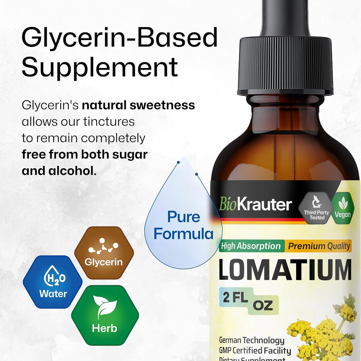 BIO KRAUTER Lomatium tincture dosage