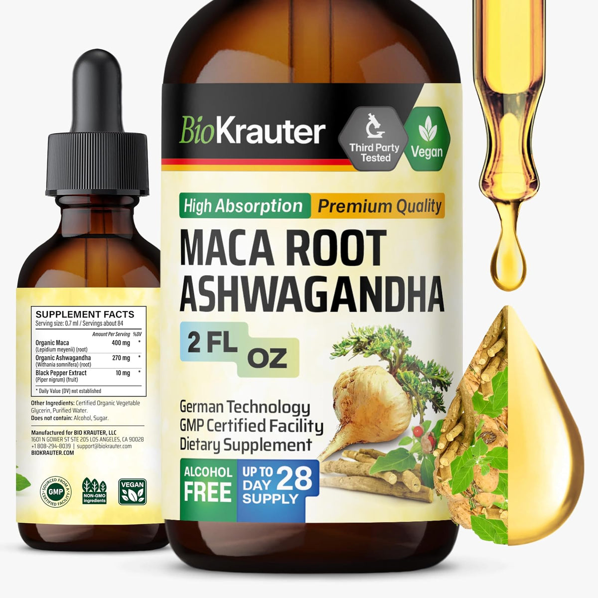 BIO KRAUTER Maca Root benefits