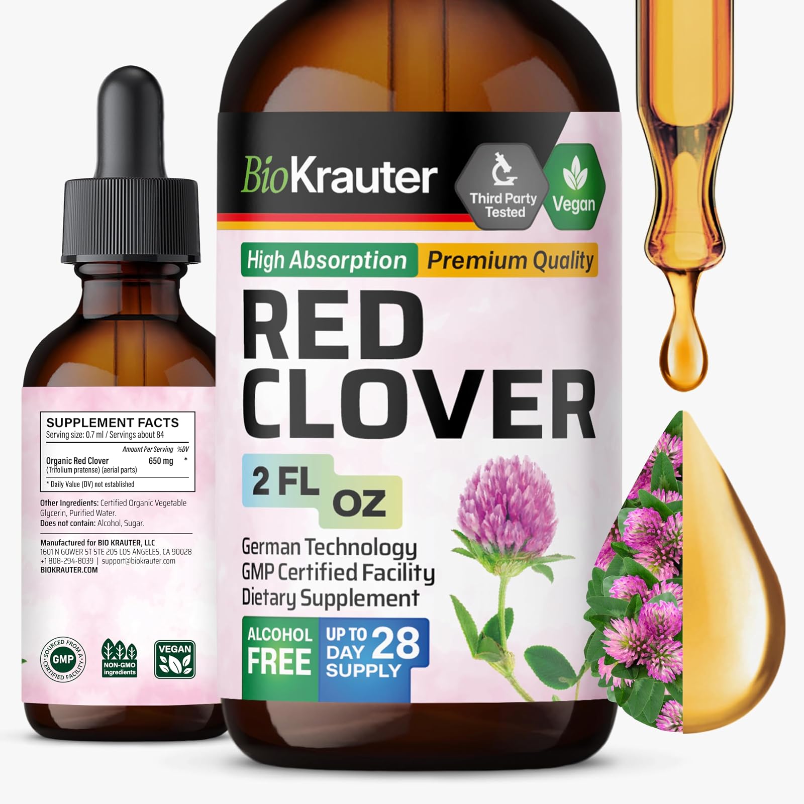 BIO KRAUTER menopause relief drops