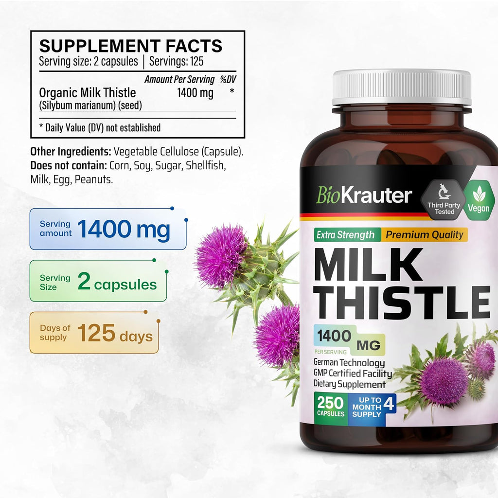 BIO KRAUTER milk thistle benefits