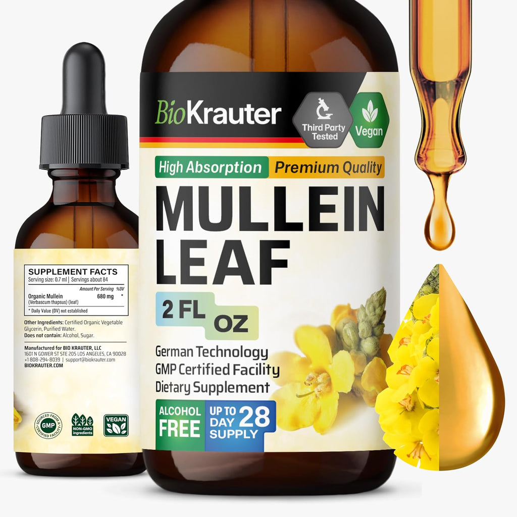 BIO KRAUTER Mullein leaf extract benefits