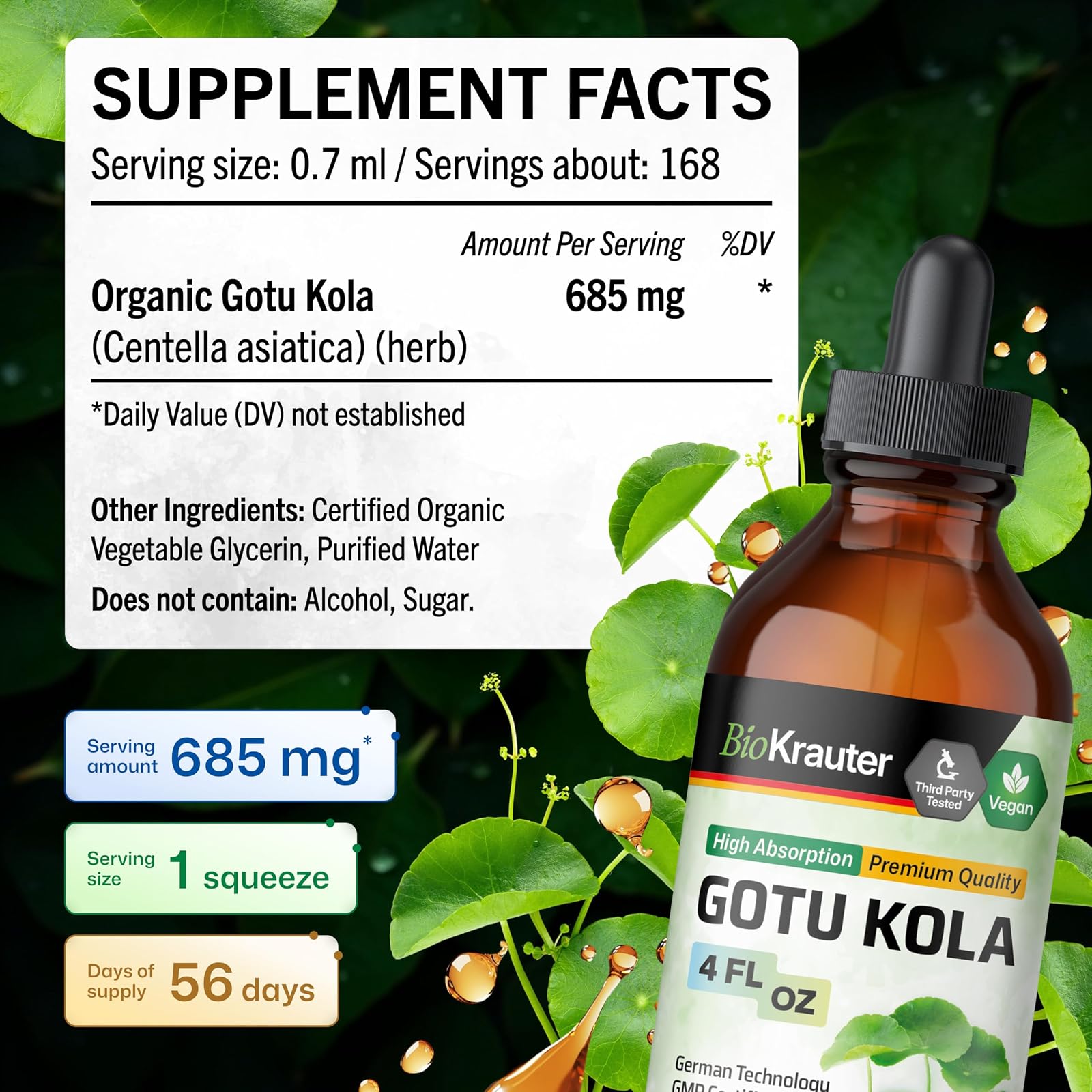 BIO KRAUTER natural wellness tincture