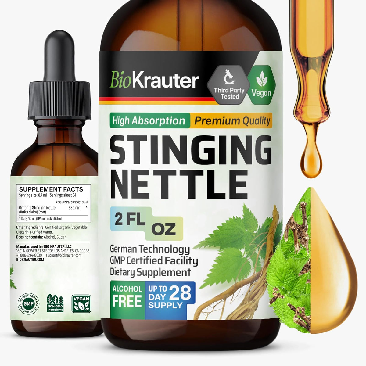 BIO KRAUTER nettle herbal extract
