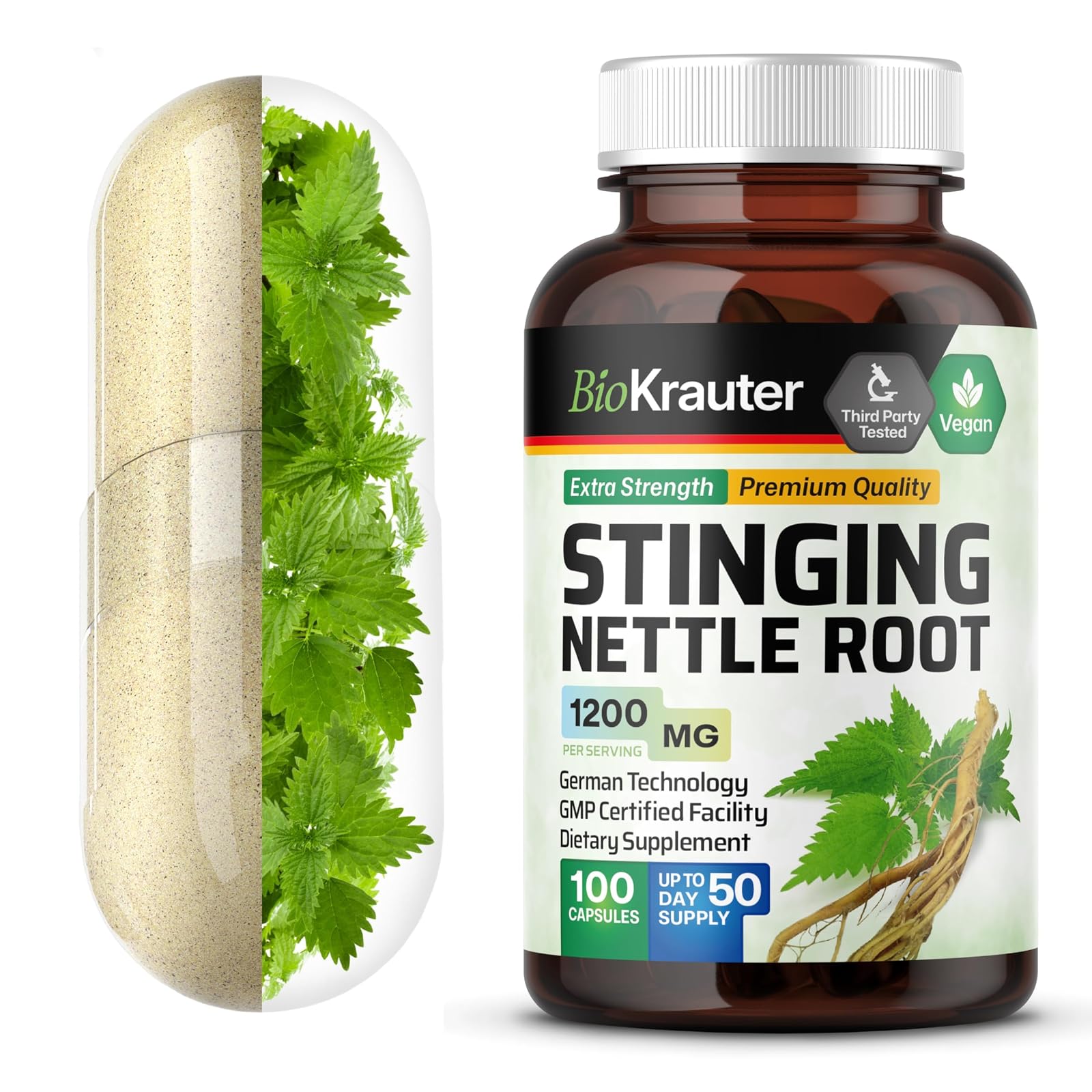 BIO KRAUTER nettle herbal supplement