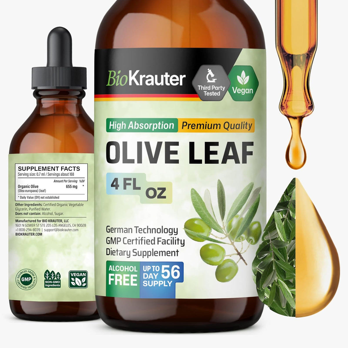 BIO KRAUTER olive leaf health benefits