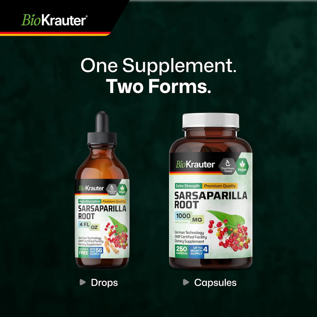 BIO KRAUTER Sarsaparilla for vitality