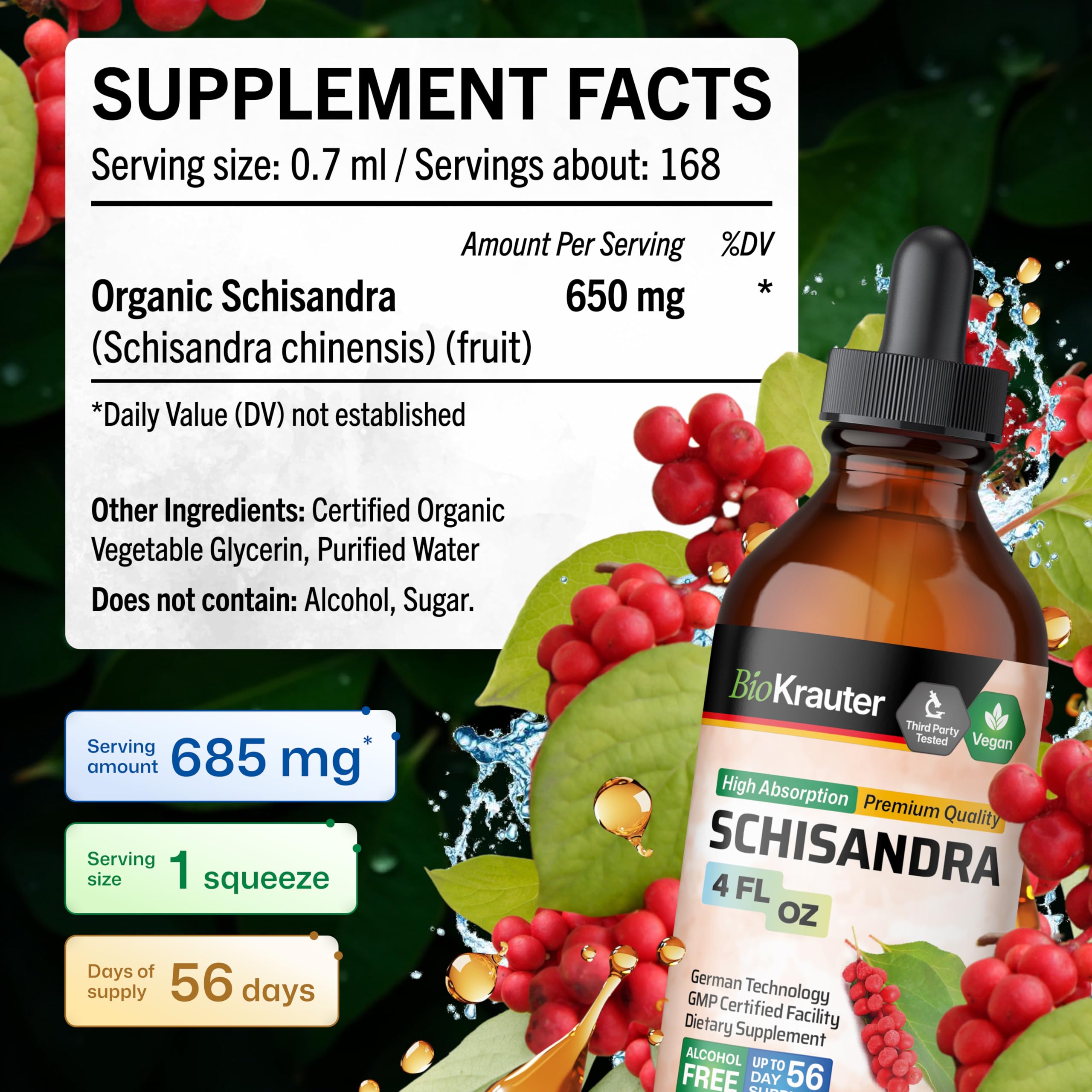 BIO KRAUTER Schisandra calm drops