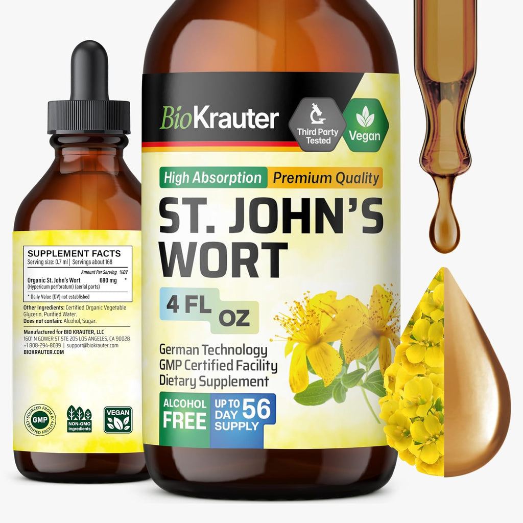 BIO KRAUTER St John's Wort tincture benefits