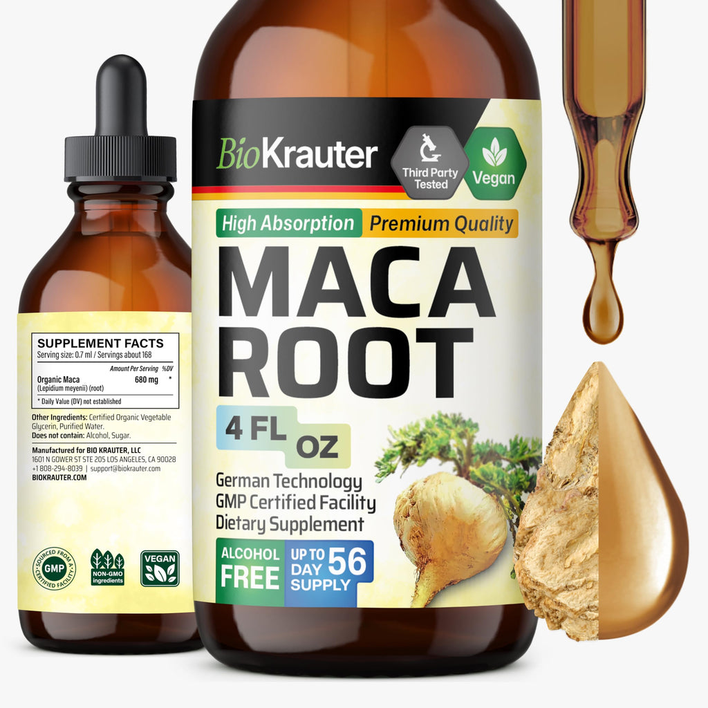 BIO Maca Root Liquid Drops for vitality