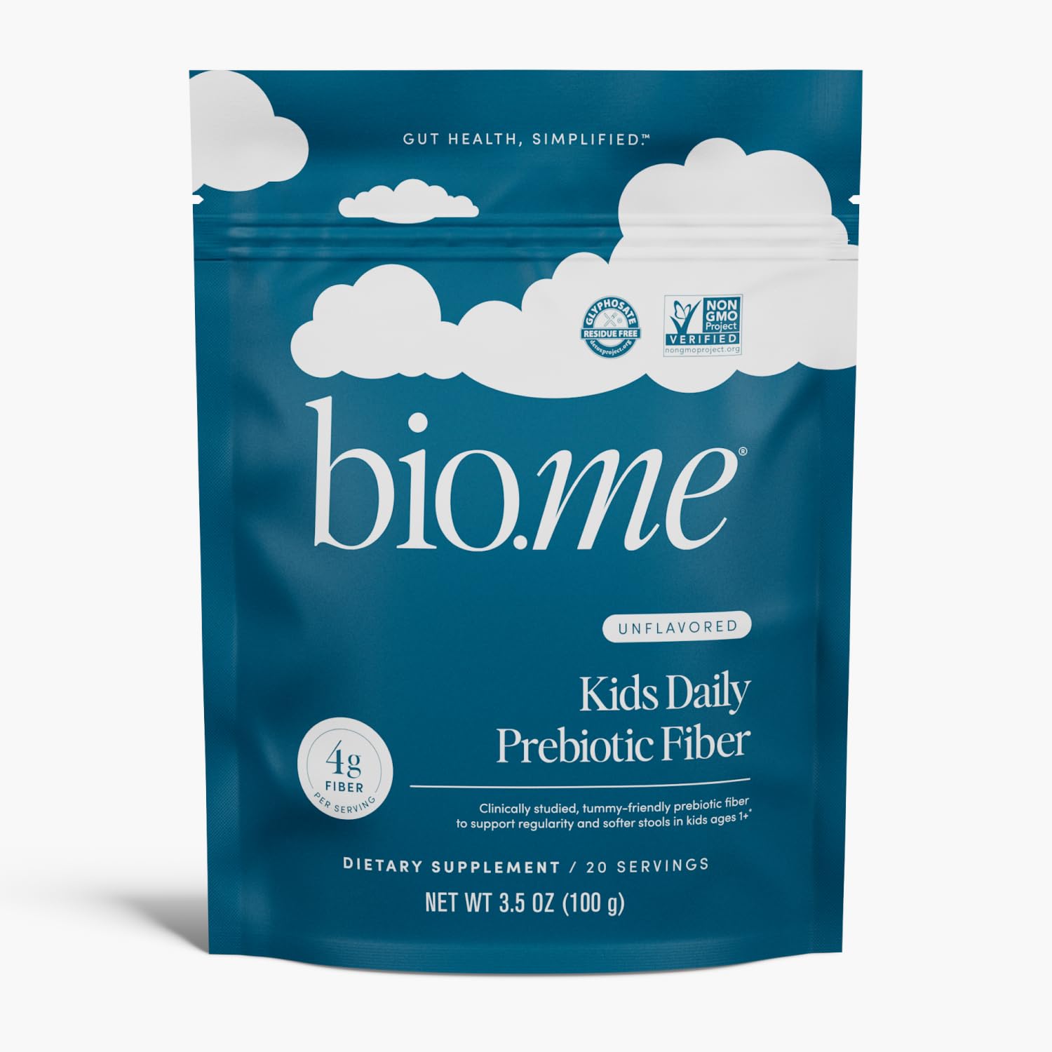 Bio.me kids prebiotic fiber powder