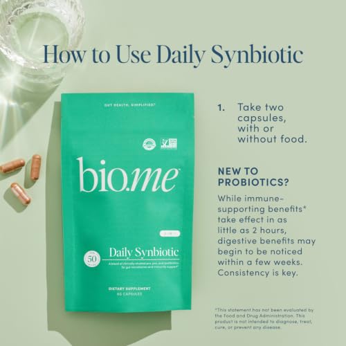 Bio.me prebiotics for balanced microbiome
