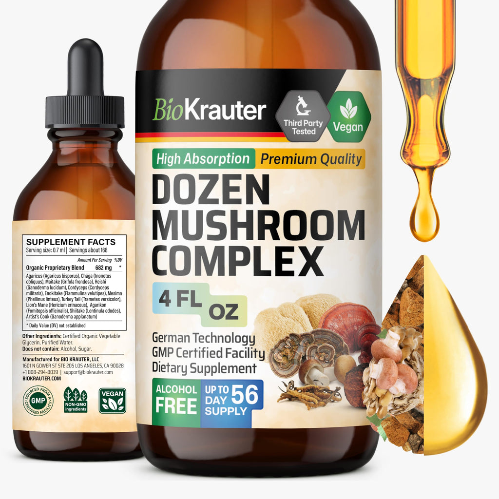 BIO mushroom supplement for immunity
