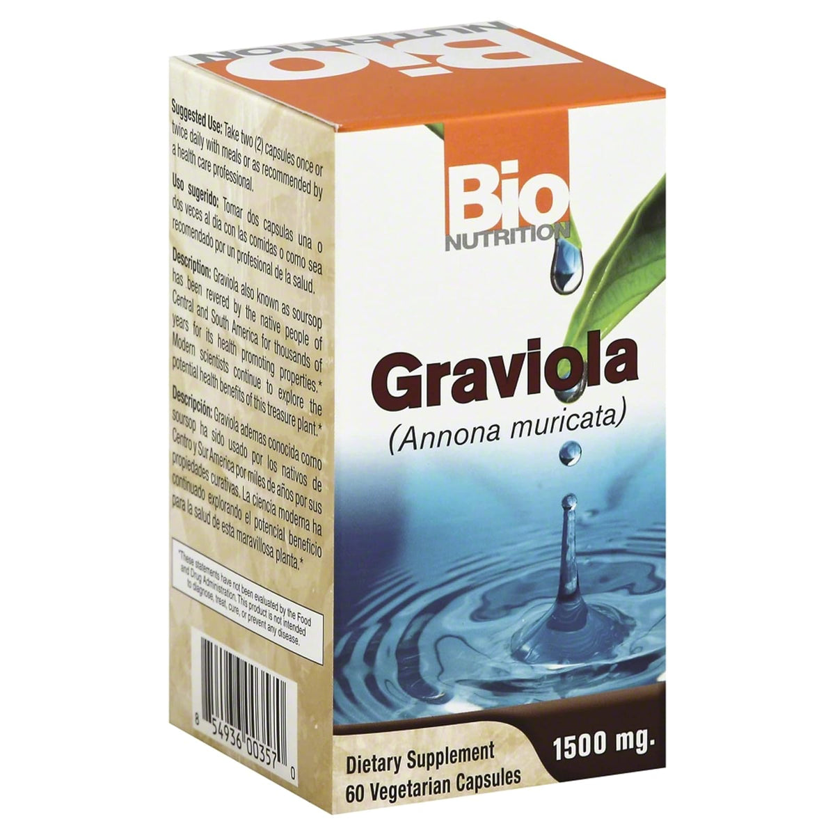 Bio Nutrition Graviola supplement for wellness