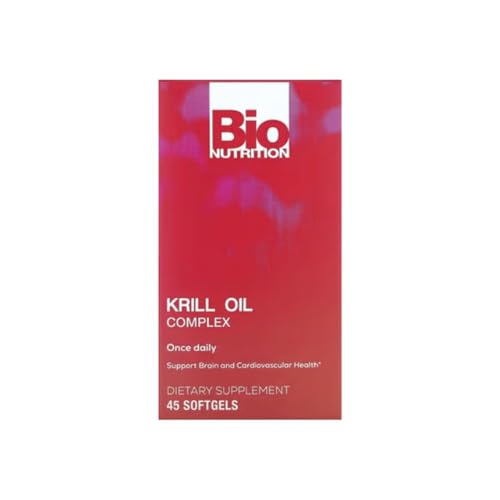 Bio Nutrition krill oil soft gels