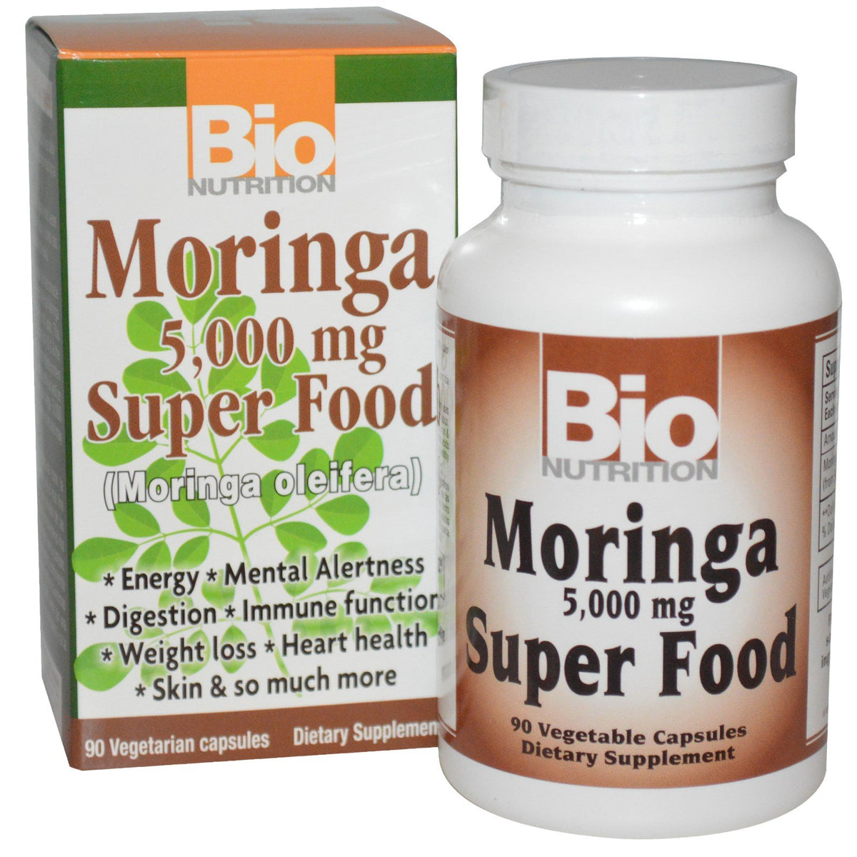Bio Nutrition Moringa Oleifera capsules