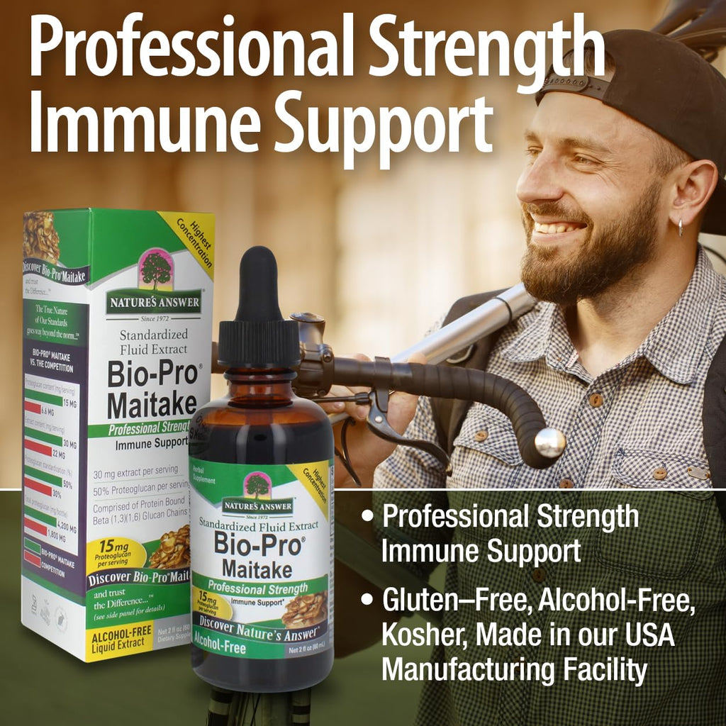 Bio Pro liquid mushrooms for wellness