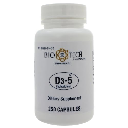 Bio-Tech D3 5000 IU capsules for immunity
