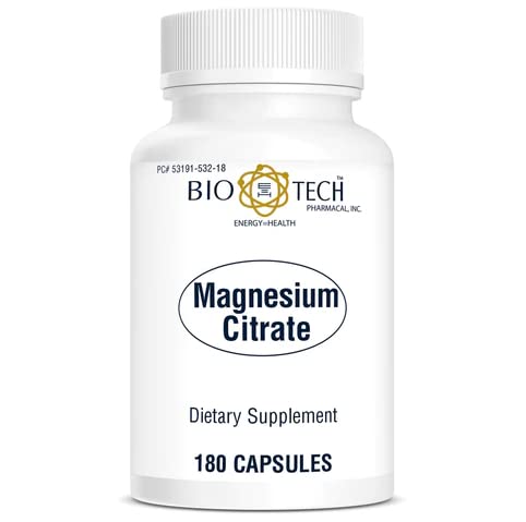 Bio-Tech magnesium citrate for optimal health