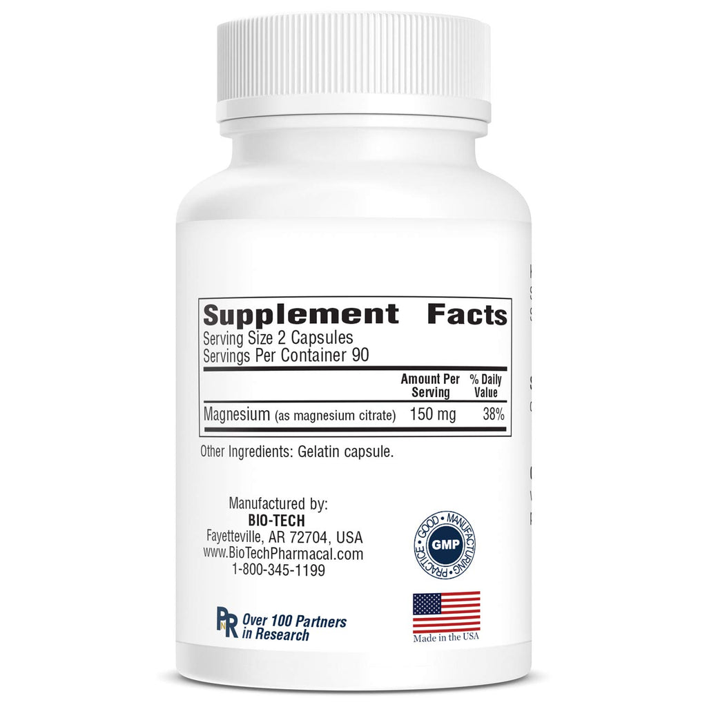Bio-Tech magnesium for energy boost