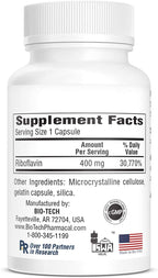 Bio-Tech Pharmacal B2 supports metabolism