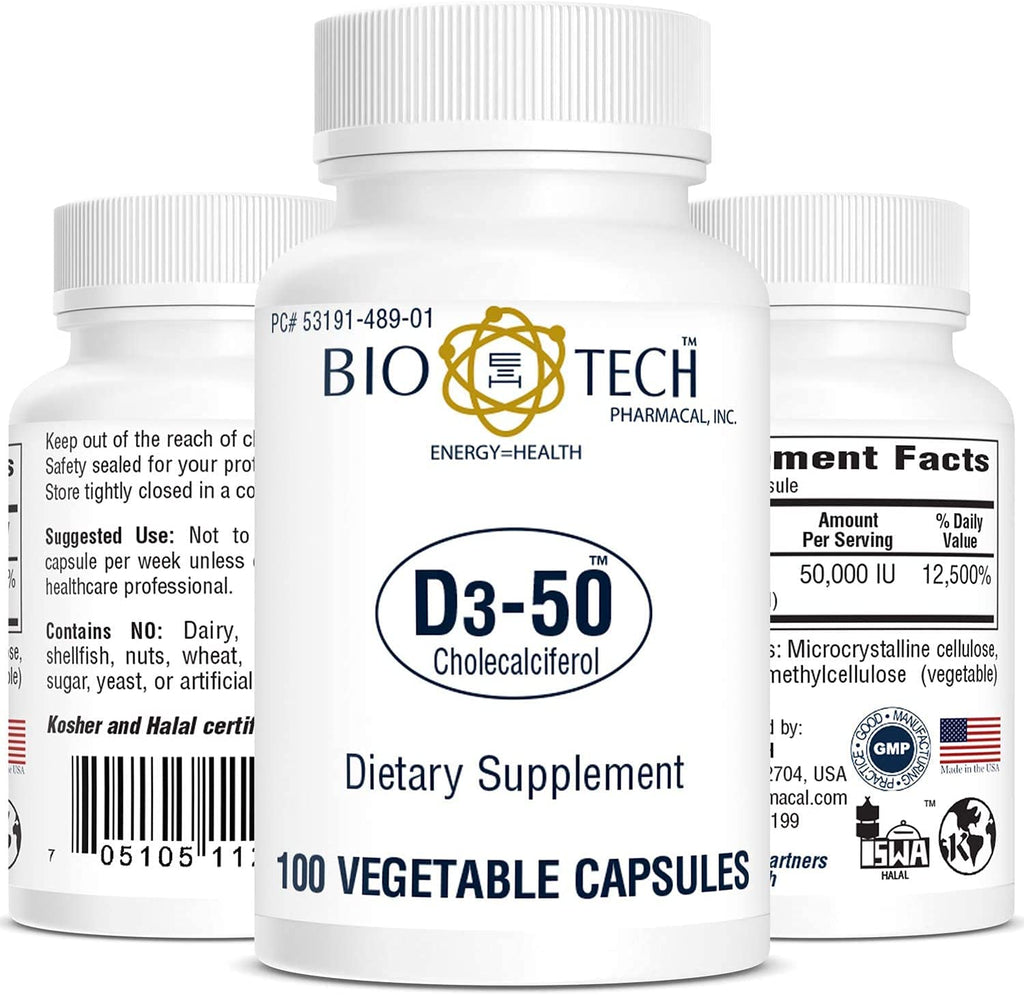 Bio-Tech Pharmacal D3 50000 IU