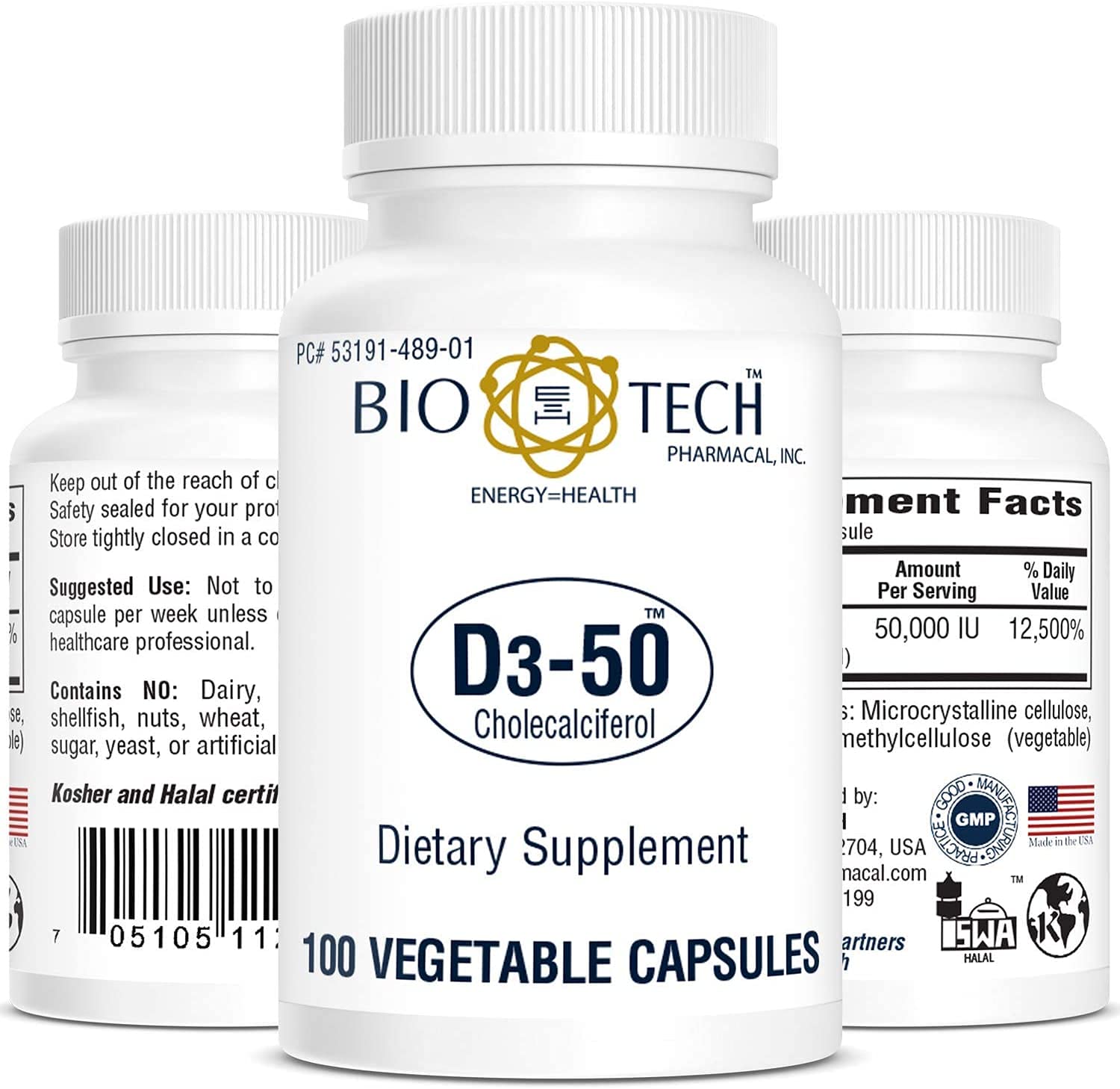 Bio-Tech Pharmacal D3 50000 IU