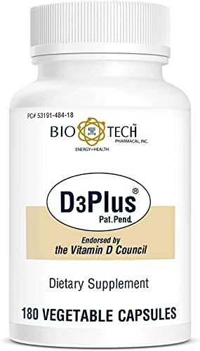 Bio-Tech Pharmacal D3Plus vitamin D capsules