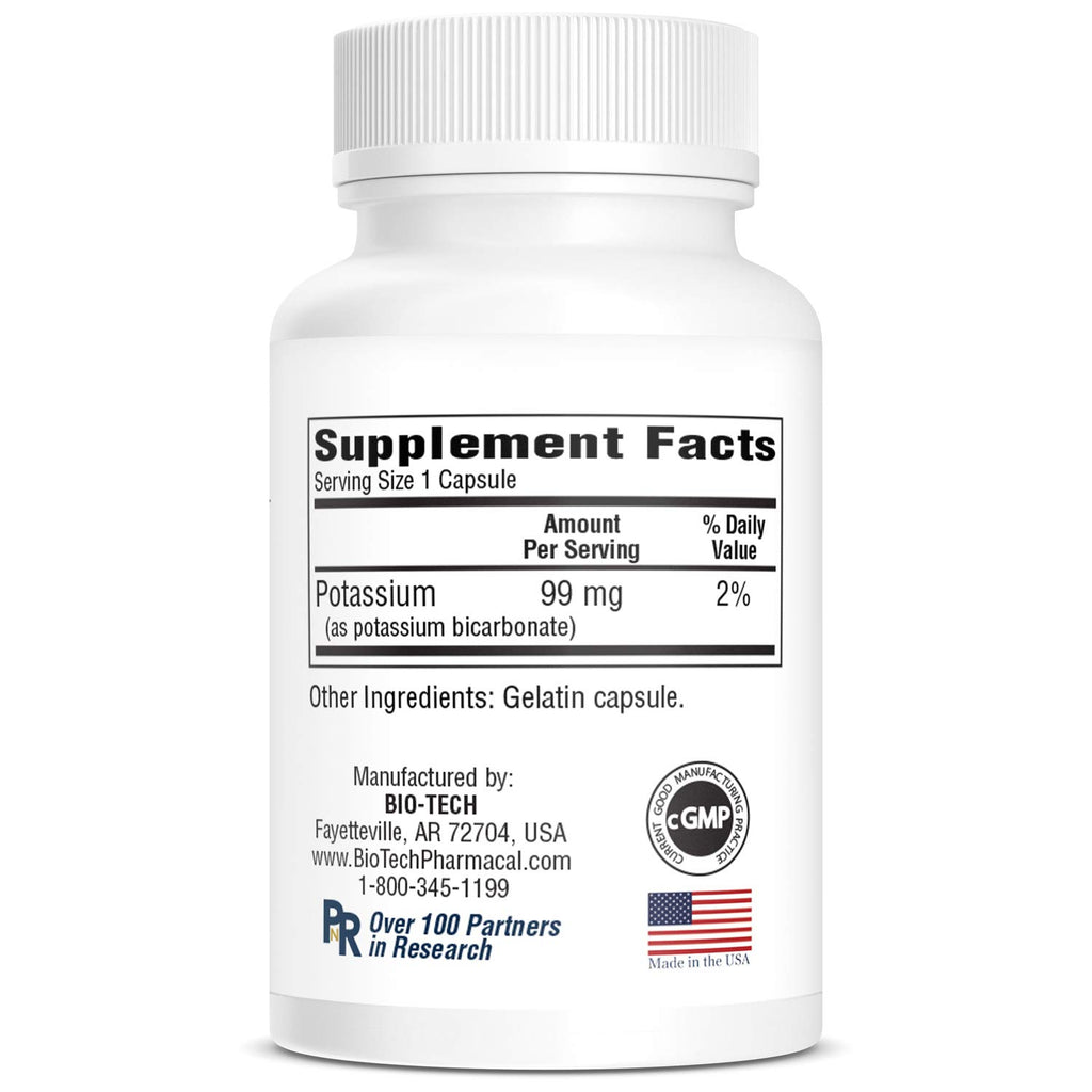 Bio-Tech potassium tablets for daily wellness