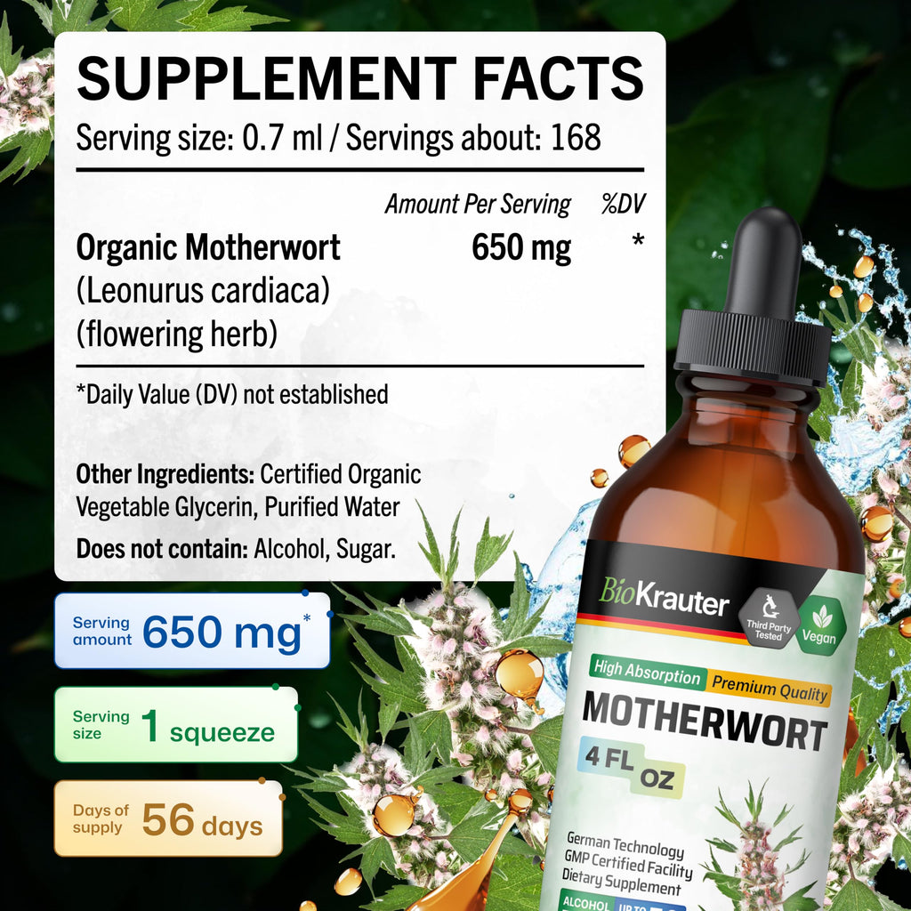 BIO vegan tincture for menopause relief