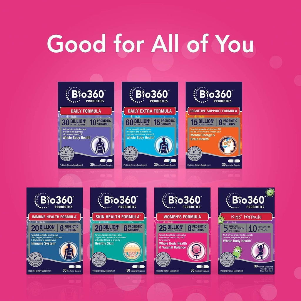 Bio360 capsules for digestive health