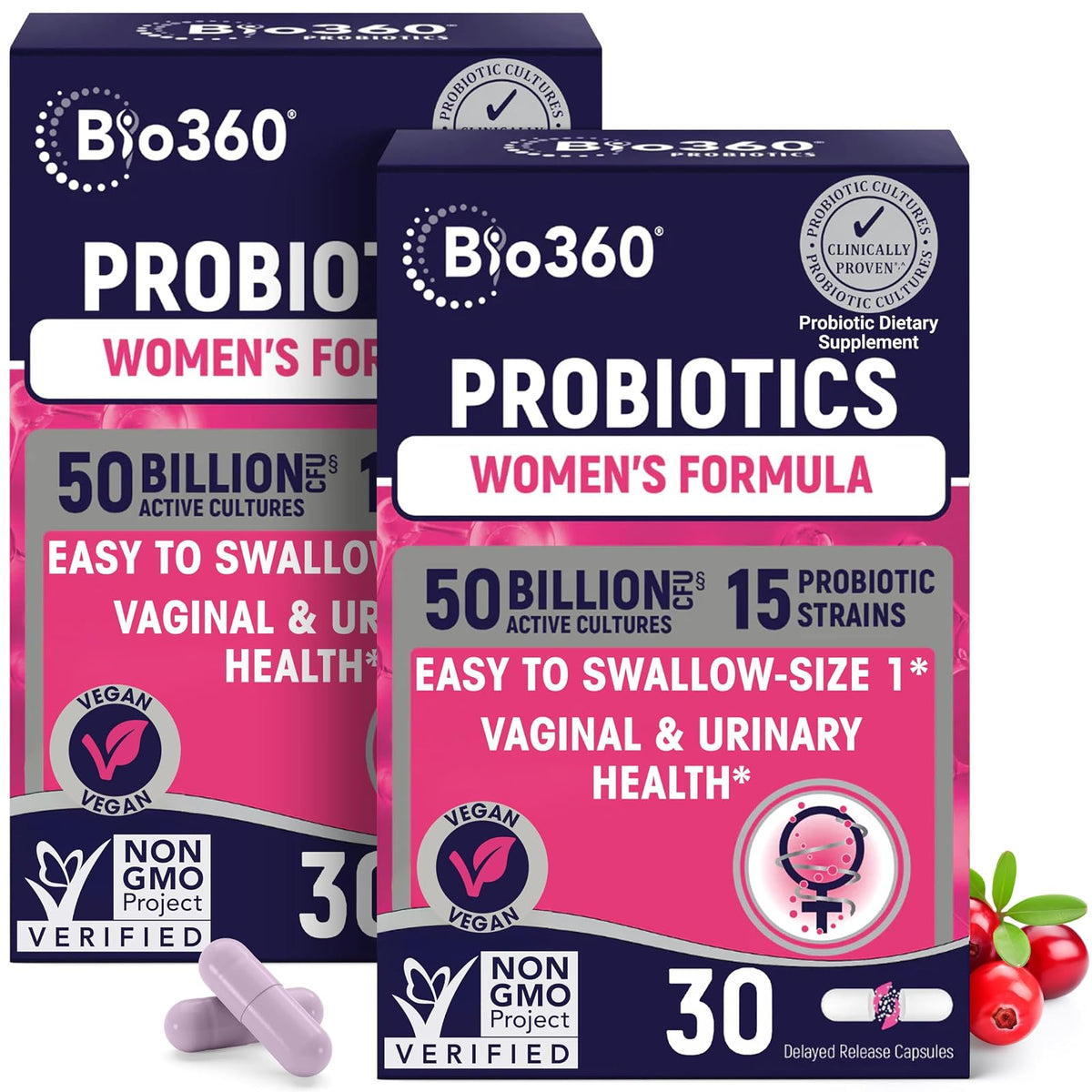 Bio360 probiotics for women capsules