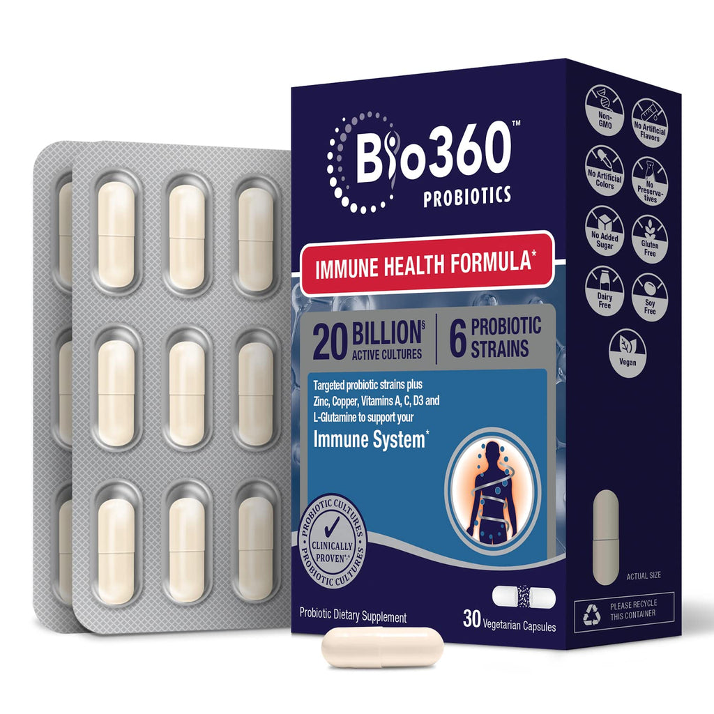 Bio360 probiotics immune support formula