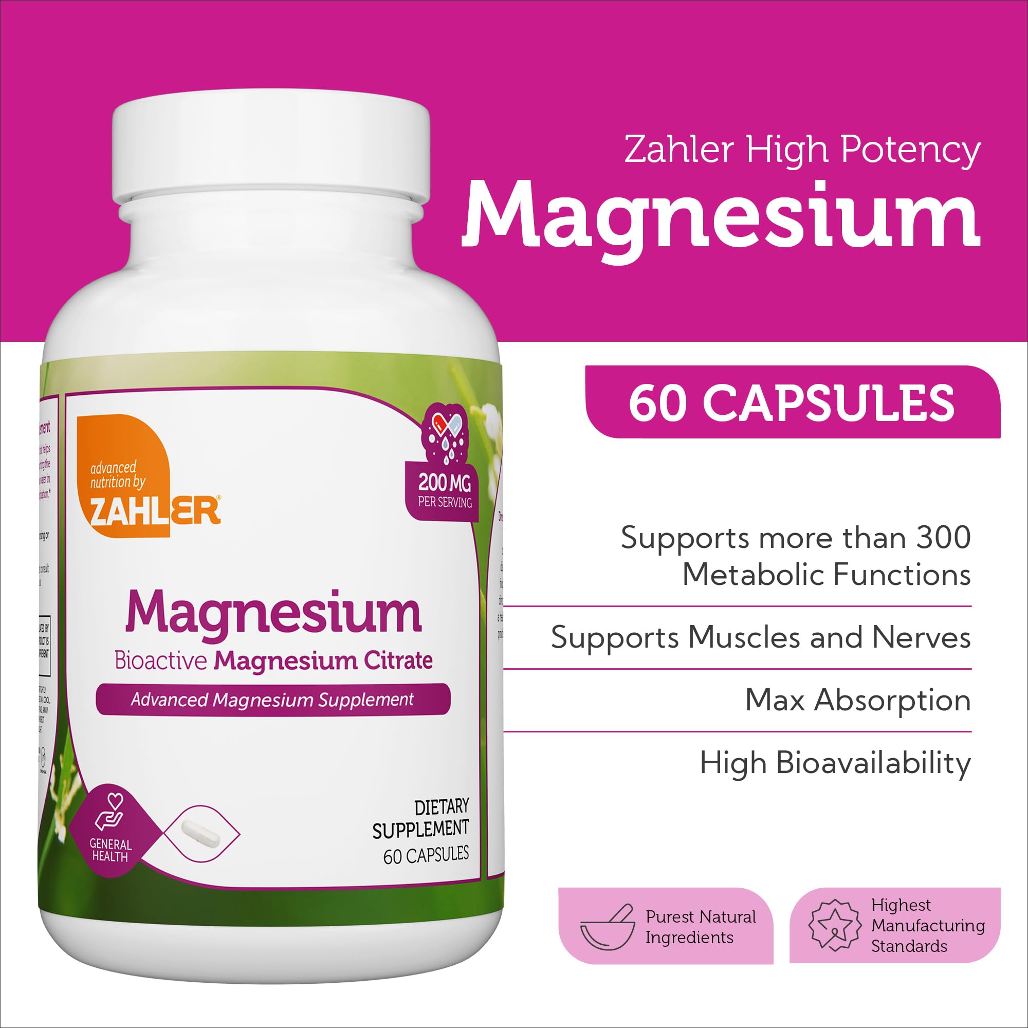 bioactive magnesium citrate for absorption
