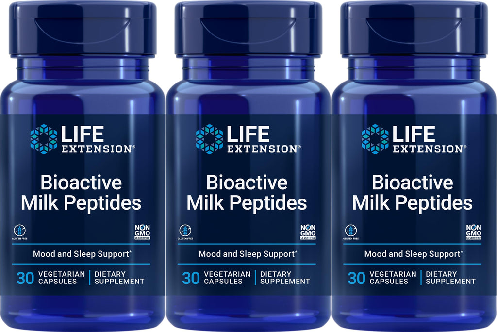bioactive milk peptides health benefits