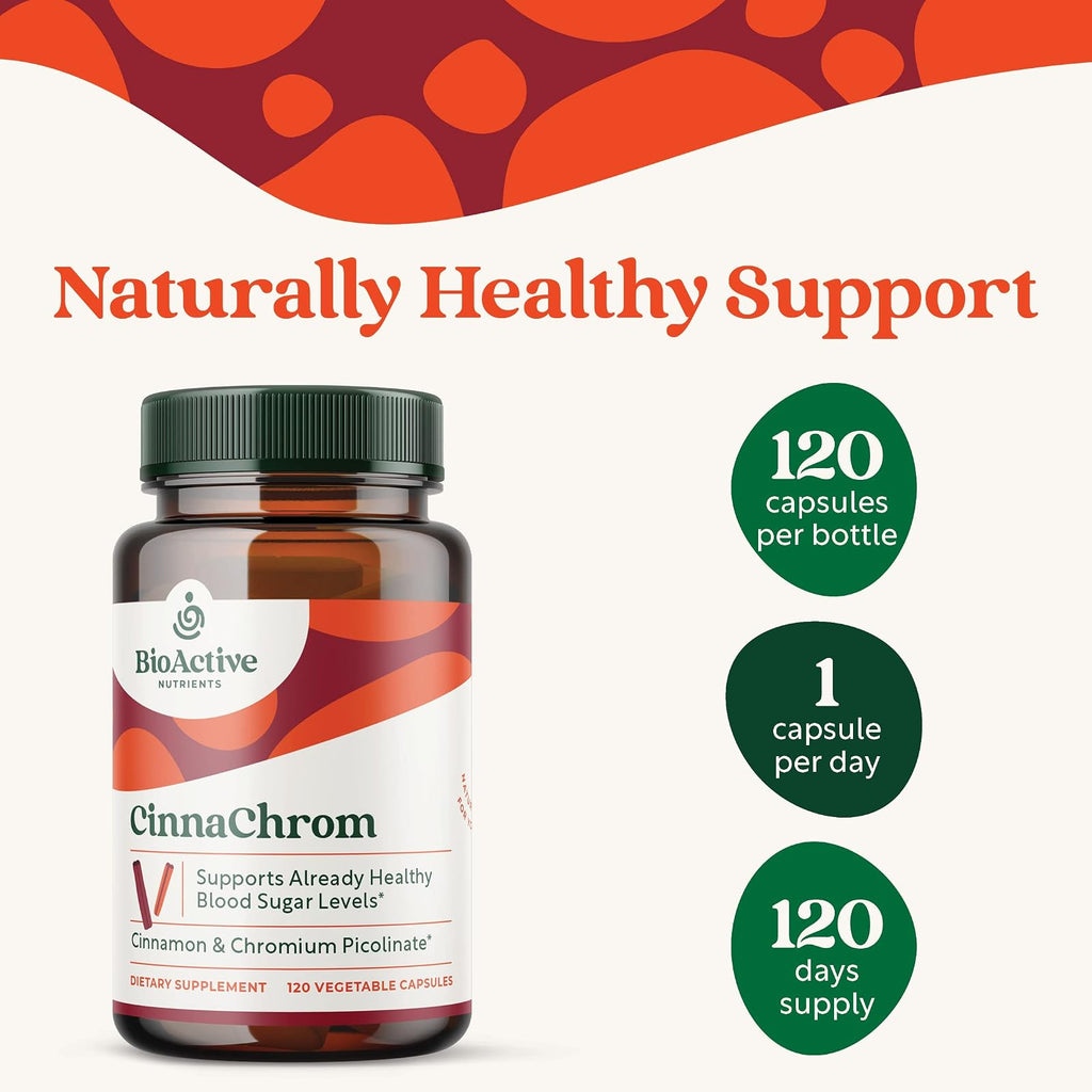 BioActive Nutrients CinnaChrom for energy and wellness