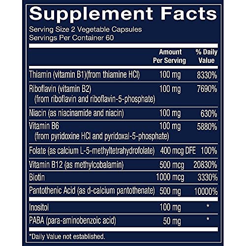bioactive vitamin b complex capsules