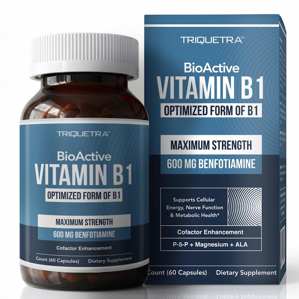BioActive Vitamin B1 600 mg capsules