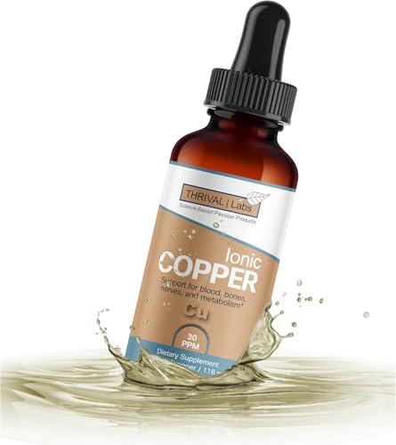 bioavailable copper drops for wellness