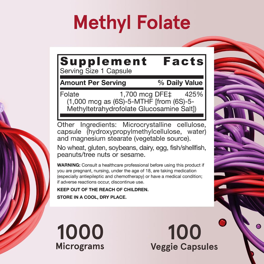 bioavailable folic acid supplement