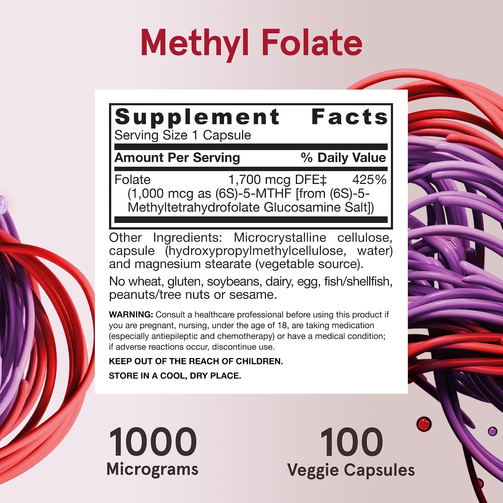 bioavailable folic acid supplement