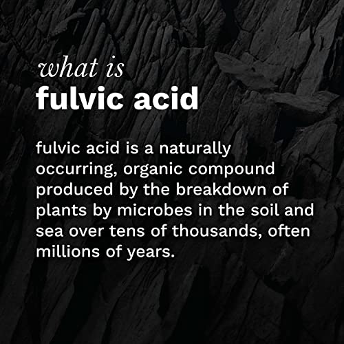 bioavailable fulvic and humic acid