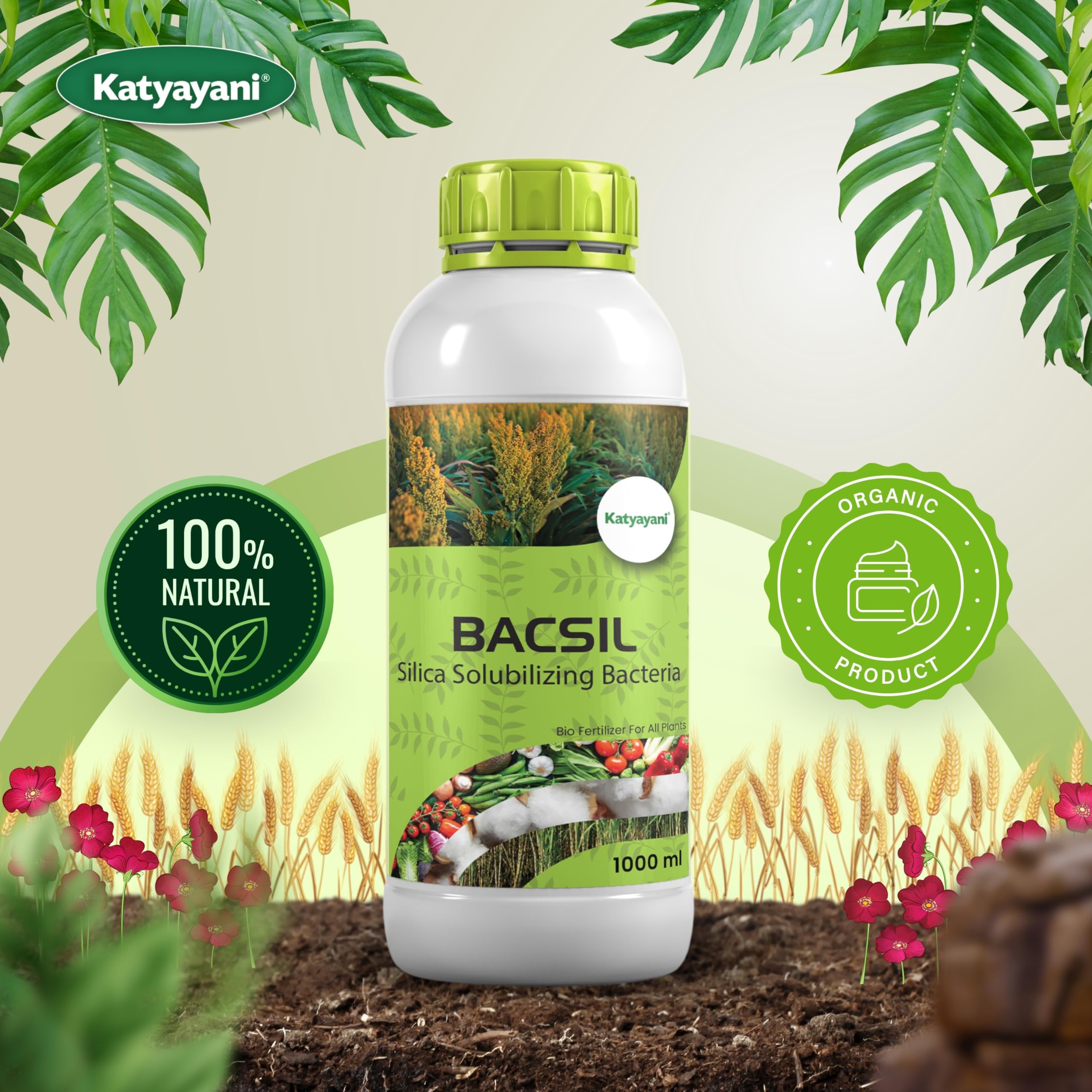 bioavailable silicon nutrient for gardening