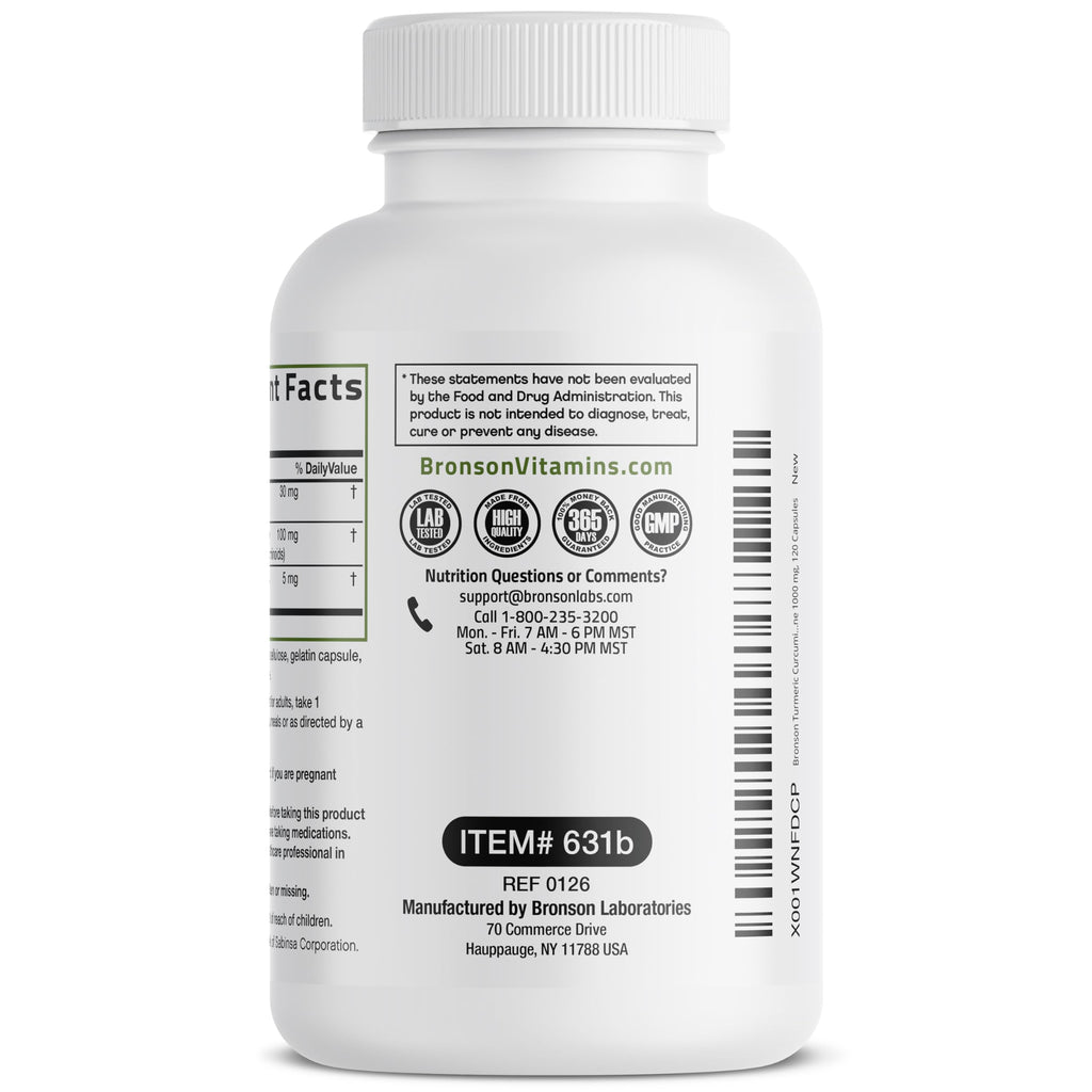 bioavailable turmeric with BioPerine