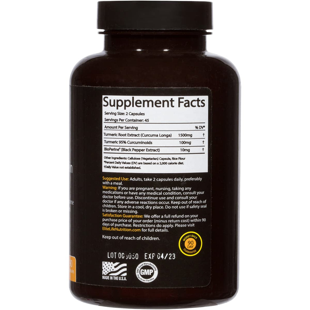 bioavailable turmeric with black pepper